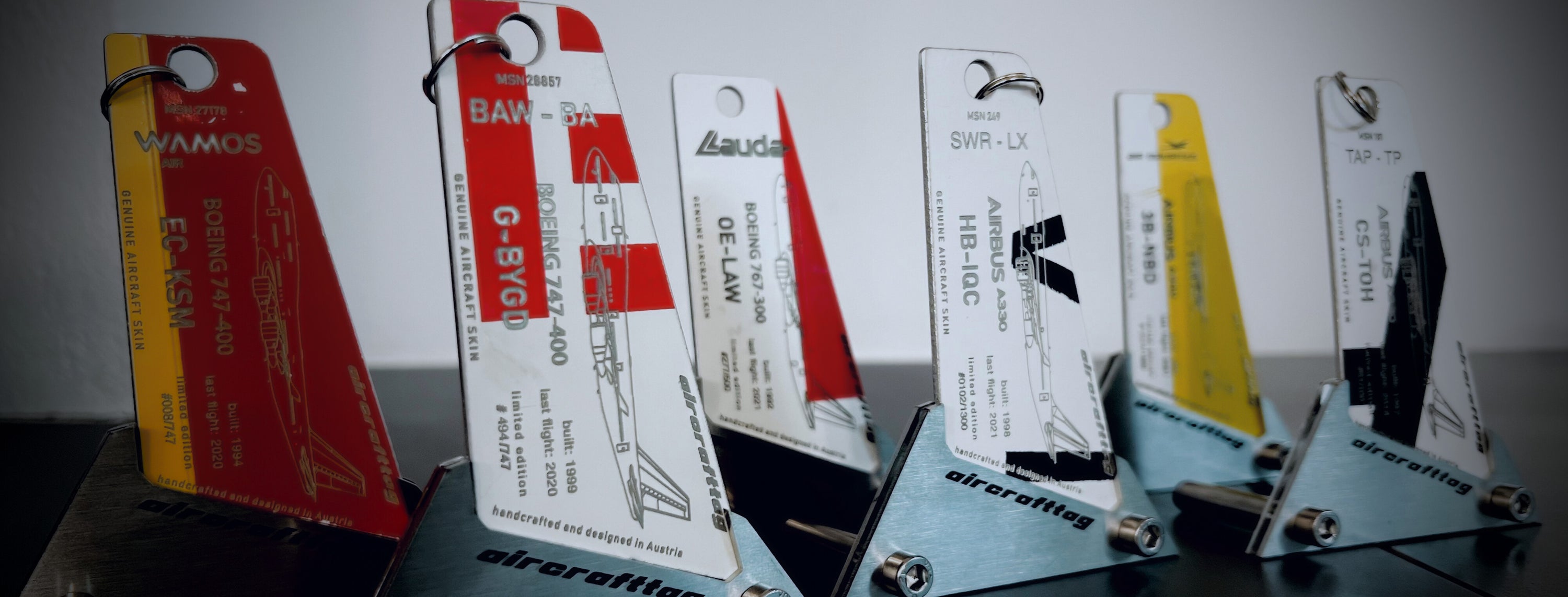 Aircrafttag - original aircraft skin