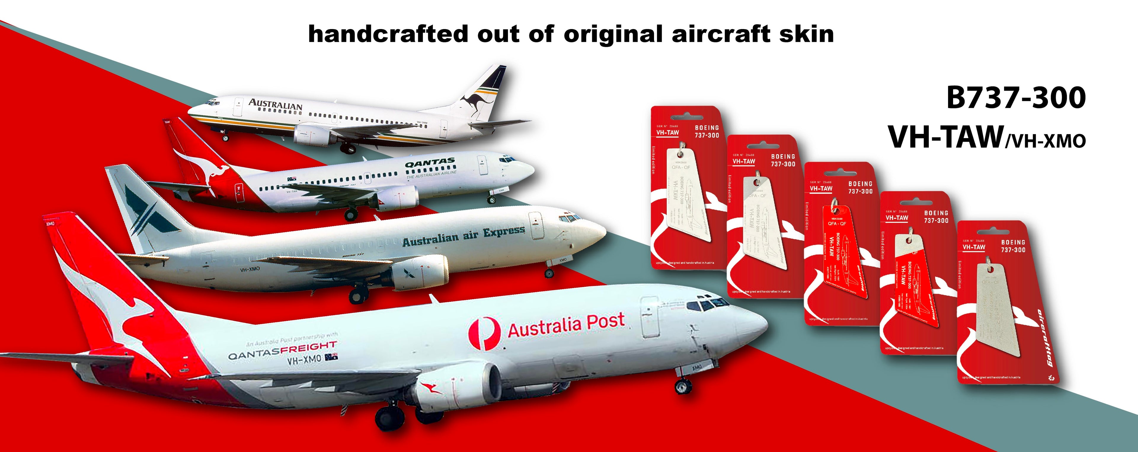 Aircrafttag - original aircraft skin