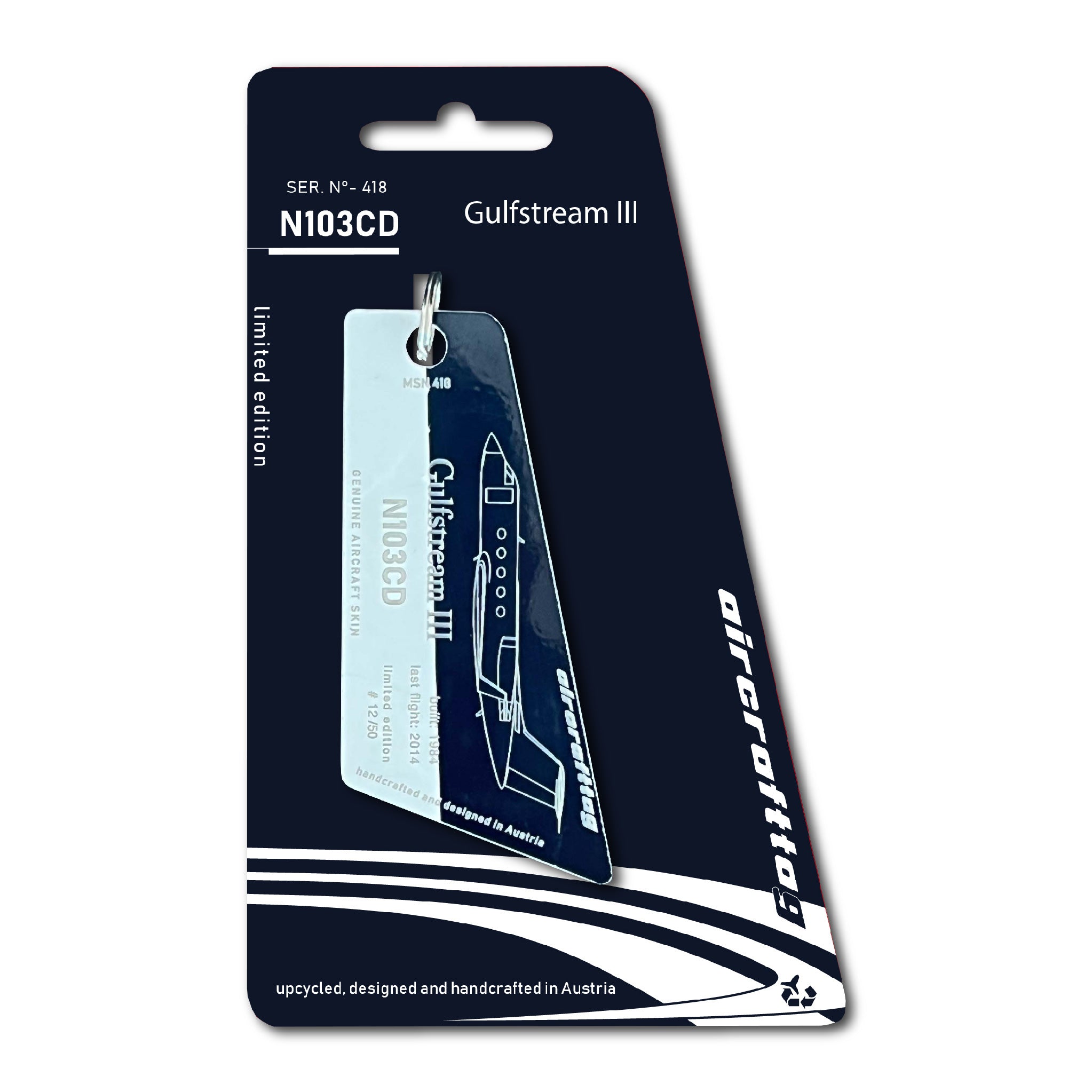 Gulfstream III aircrafttag – Aircrafttag