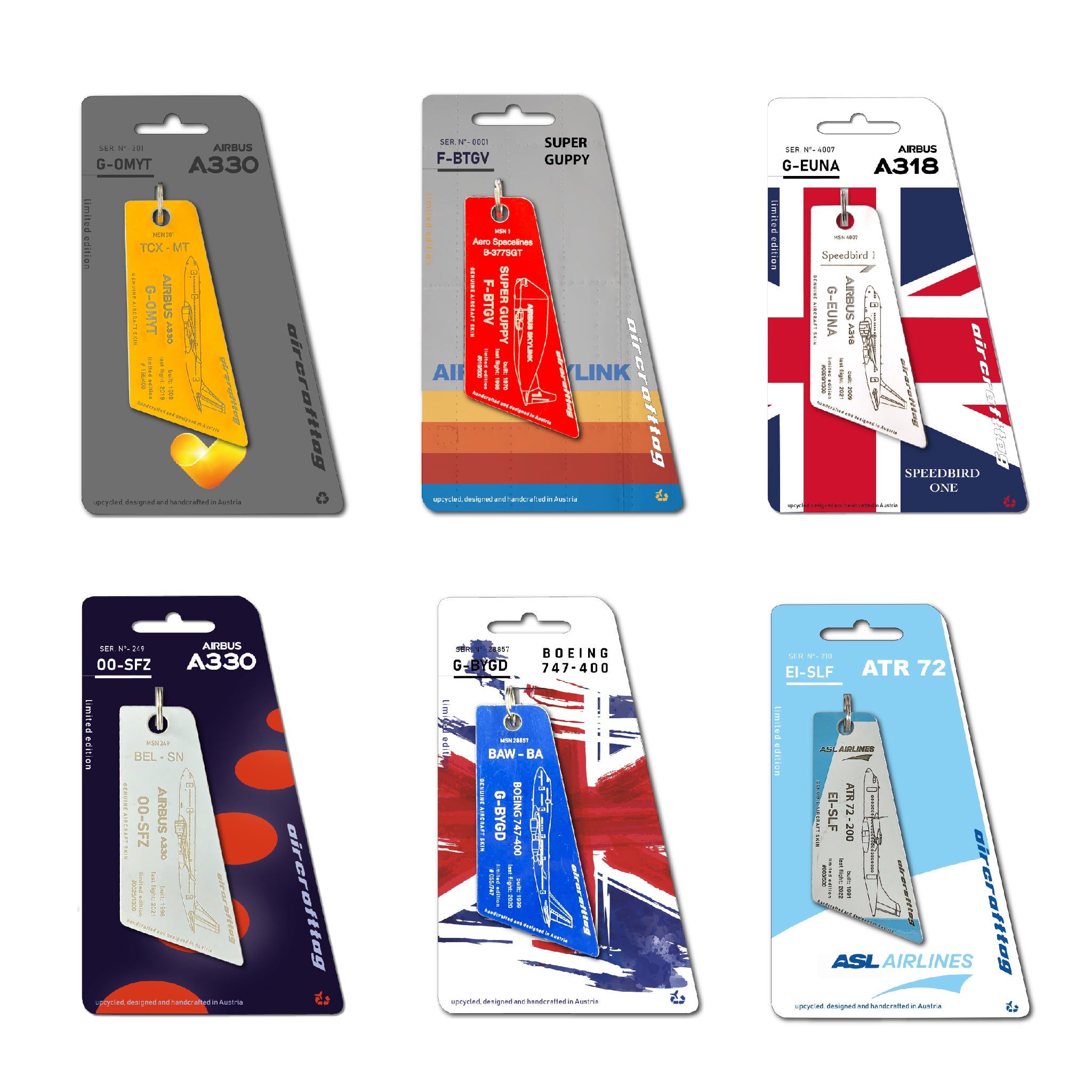 Collectors starter kit – Aircrafttag