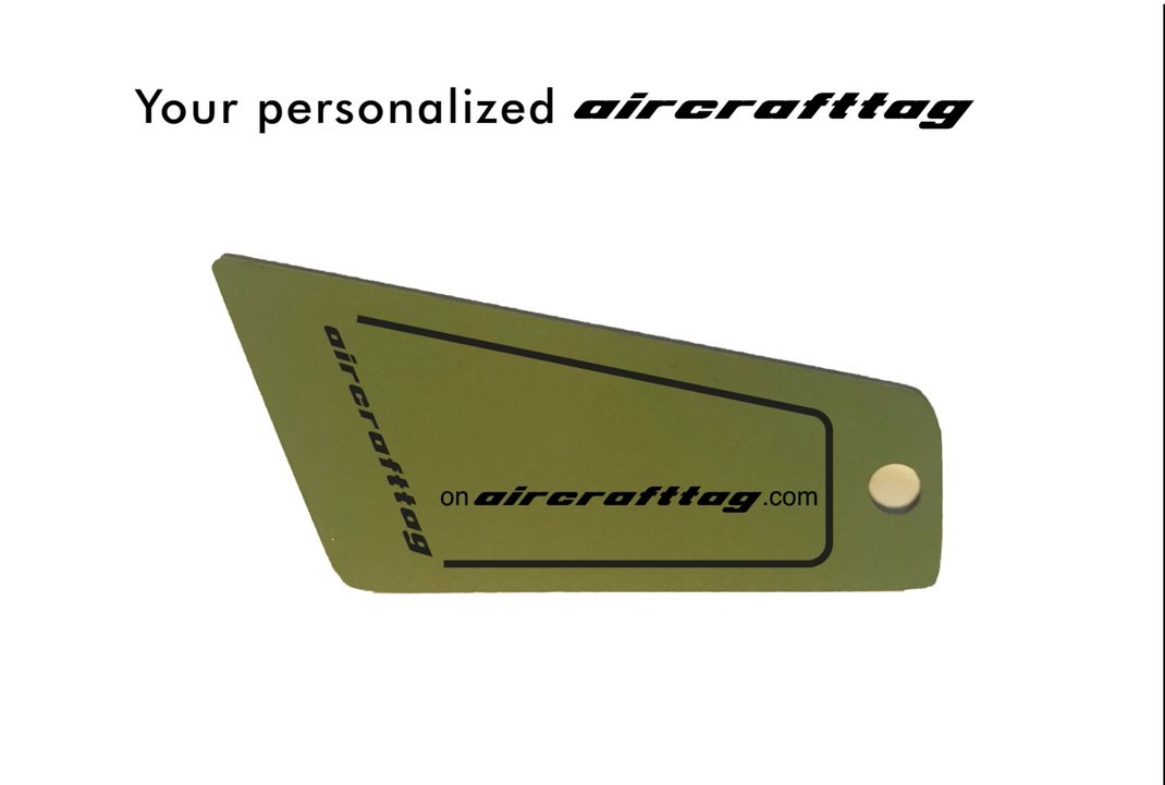 Aircrafttag - original aircraft skin