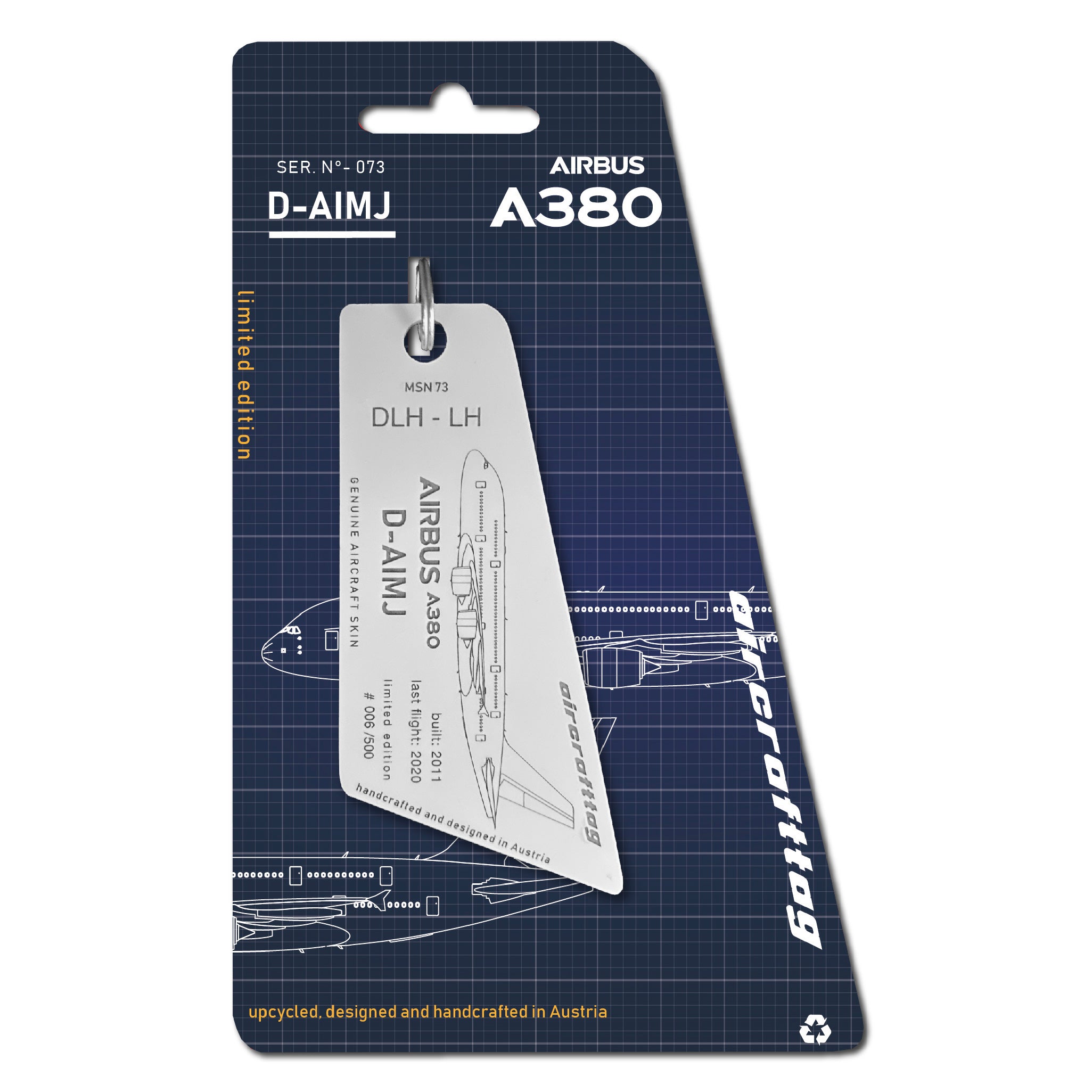 Aircrafttag - original aircraft skin