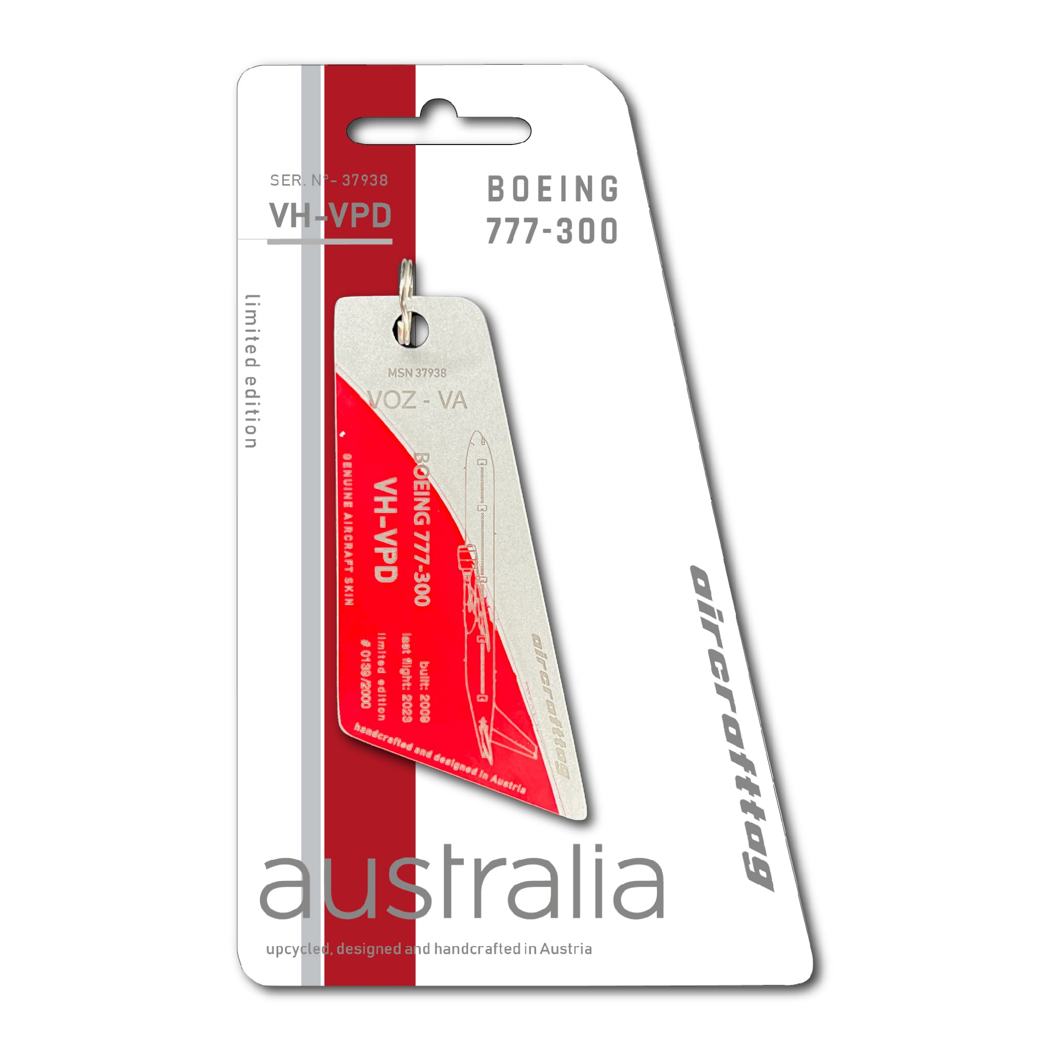 Aircrafttag - original aircraft skin