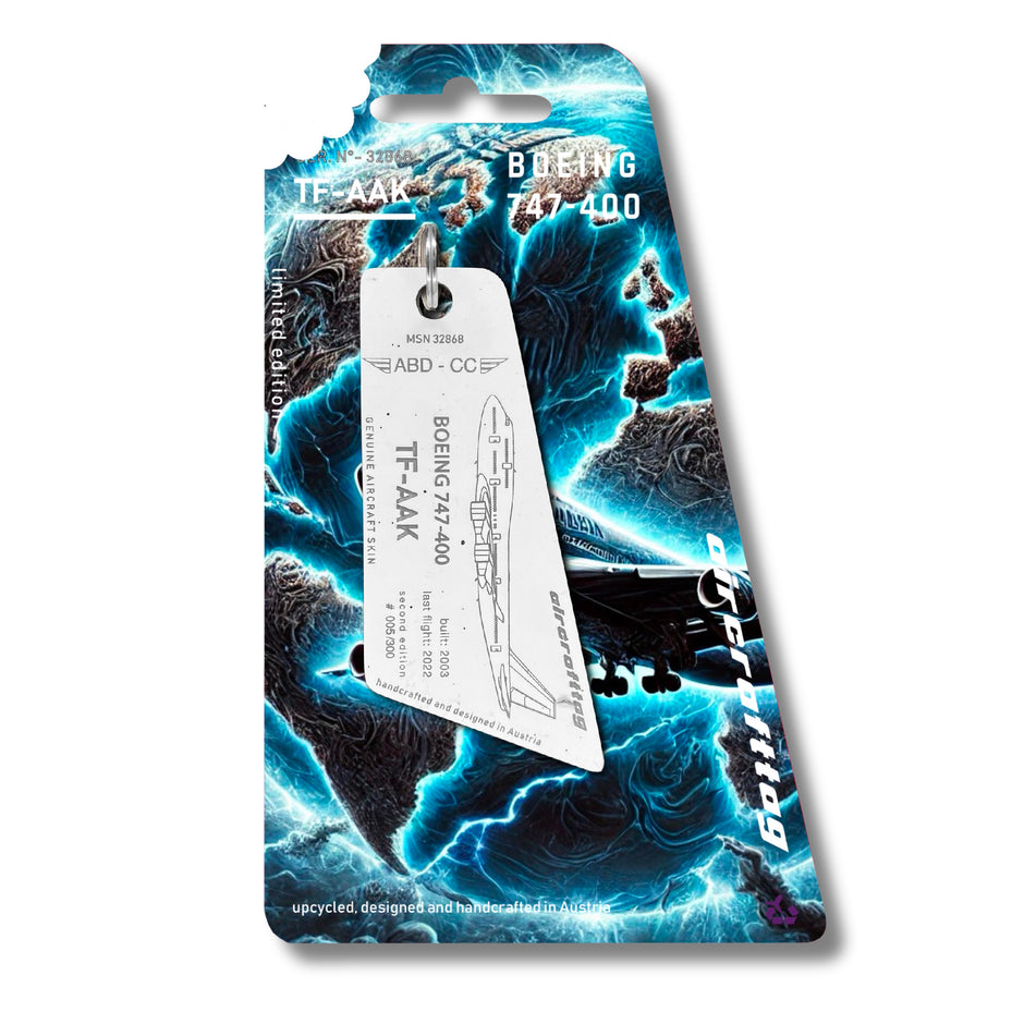 Aircrafttag - original aircraft skin